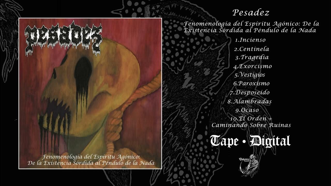 Pesadez- Fenomenolog í a del Esp í ritu Ag ó nico:De la Existencia S ó rdida al P é ndulo de la ...