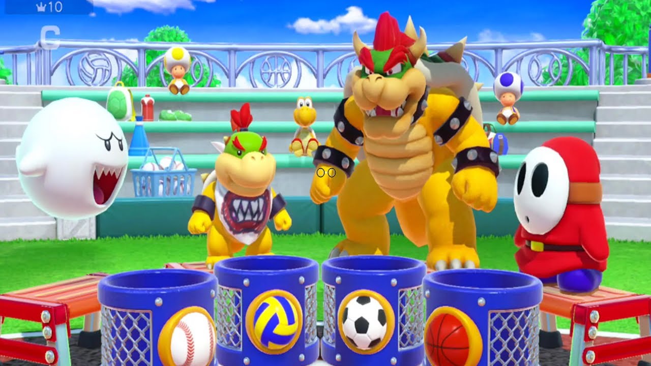 shy guy, boo, bowser, bowser jr - MONSTERS AND MINI-GAMES - super mario ...