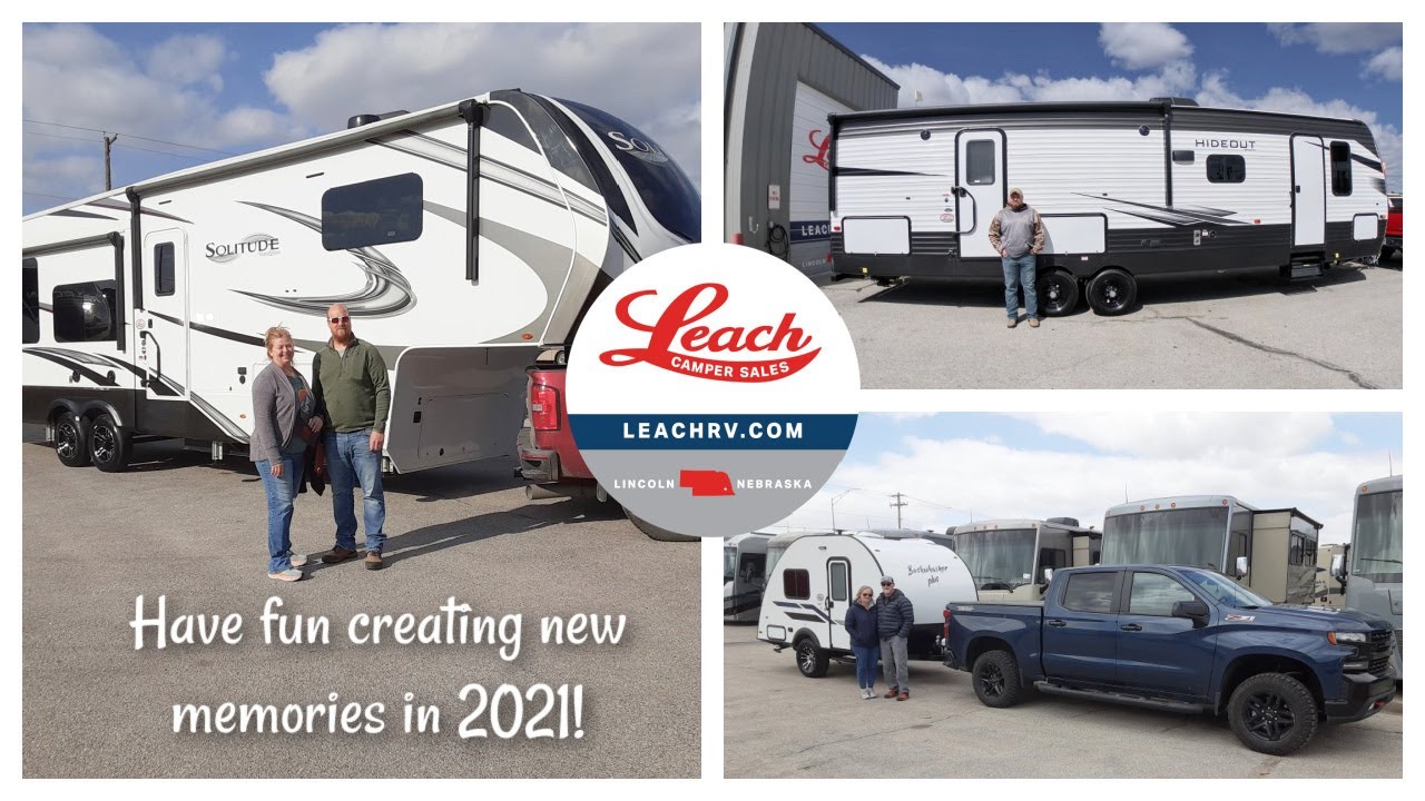 Happy Customers last week at Leach Camper Sales of Lincoln, NE - YouTube