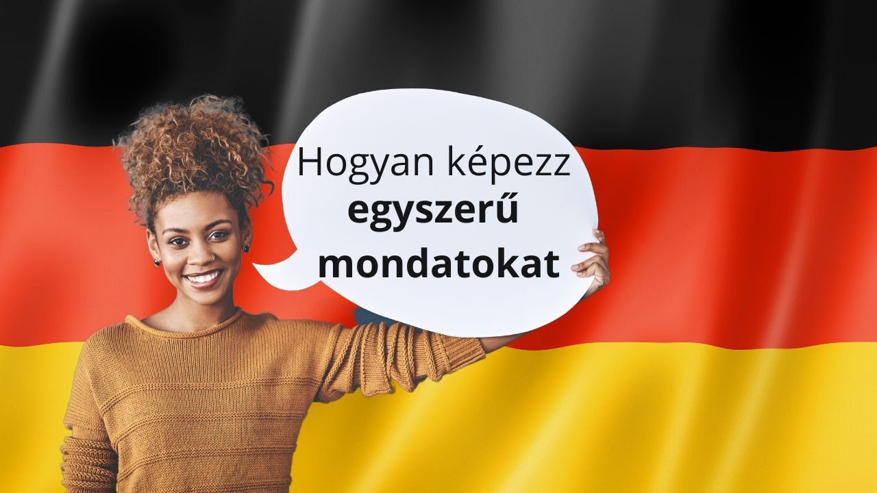 1. Német nyelvlecke - Kezdd a némettanulást egyszerű mondatok ...