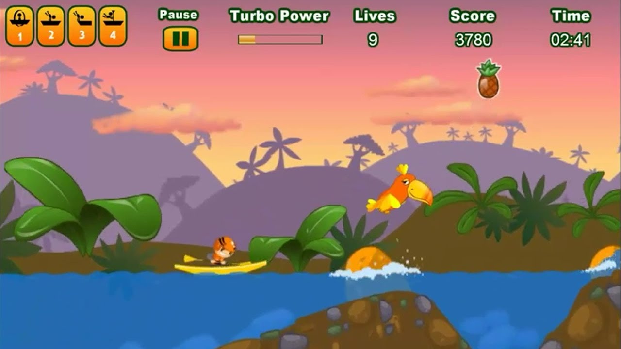 Upstream Kayak Free Download Game - YouTube
