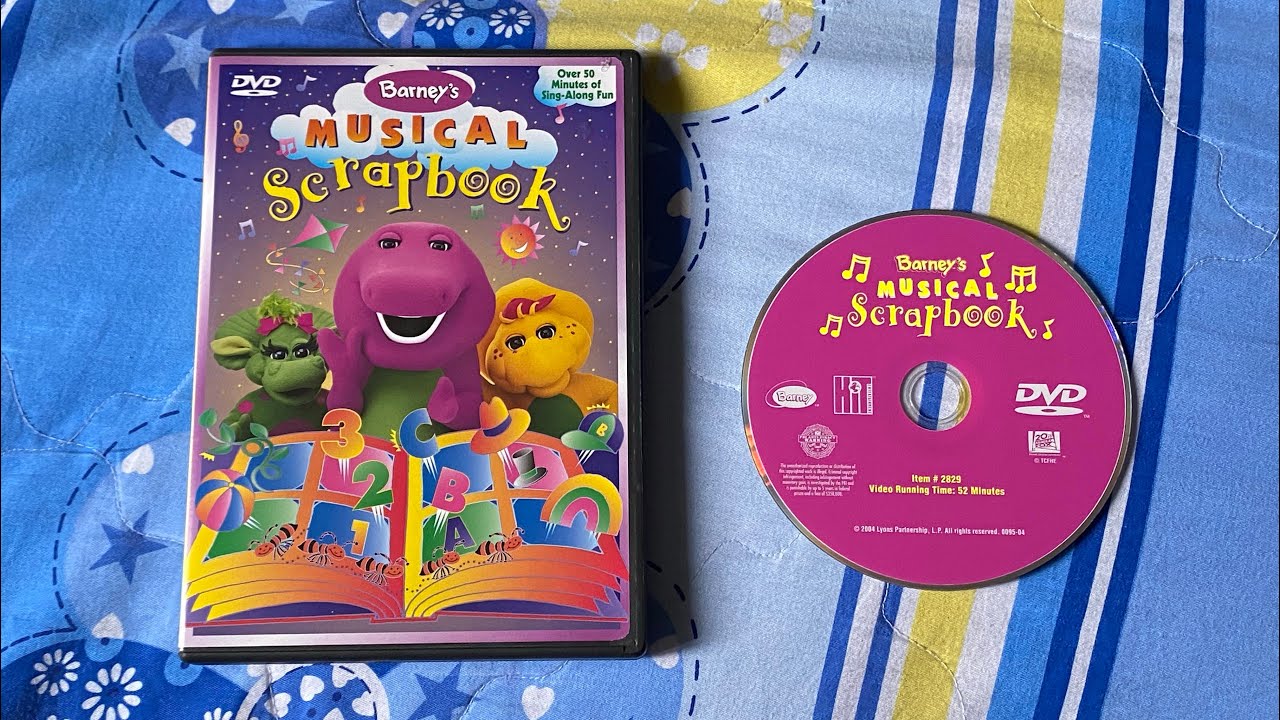 Opening to "Barney's Musical Scrapbook" 2004/2010 DVD - YouTube