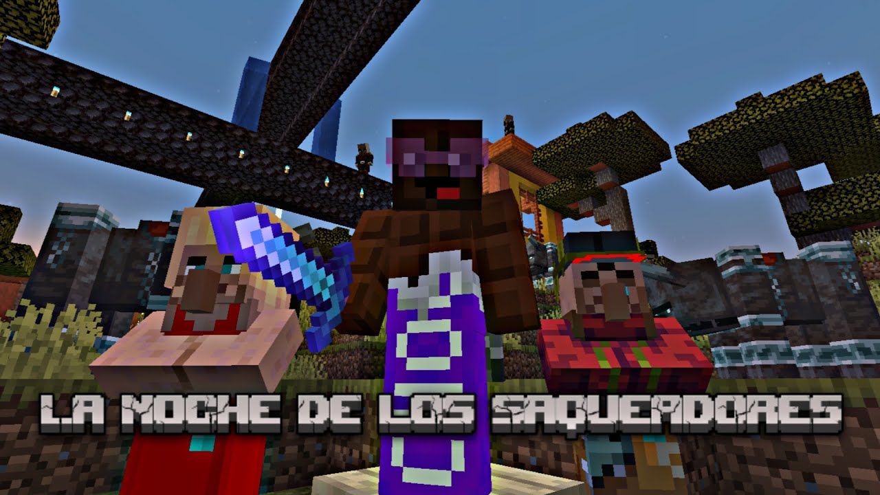 Construí una Aldea en medio de una Raid y hago una Película en ...