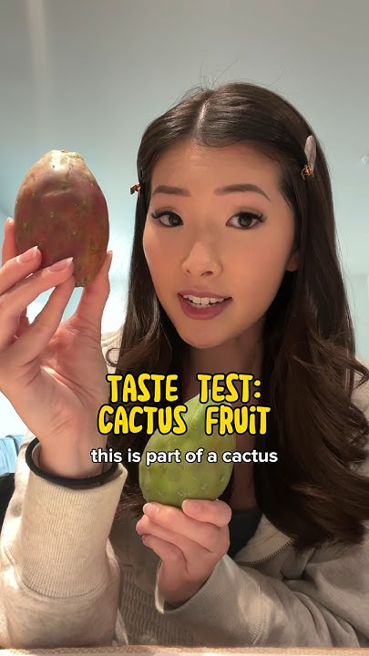 CACTUS FRUIT TASTE TEST - YouTube