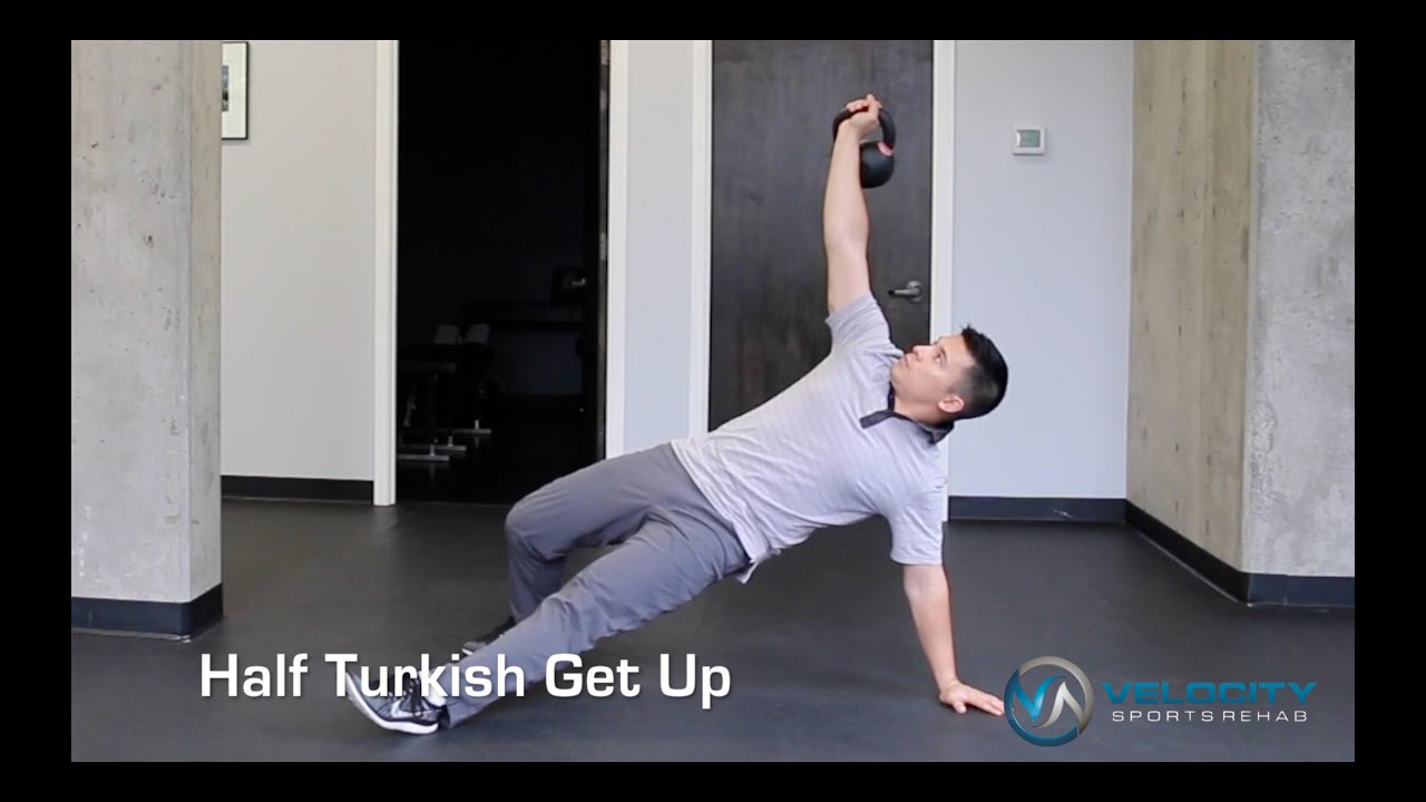 Half Turkish Get Up - YouTube