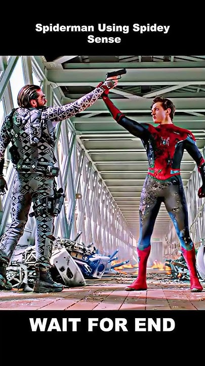 Spider Man Using Spider Sense #shorts - YouTube