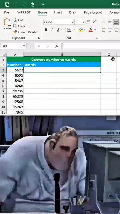 Convert number to words in excel 💯 #exceltutorial #exceltips #exceltricks #spreadsheets - YouTube