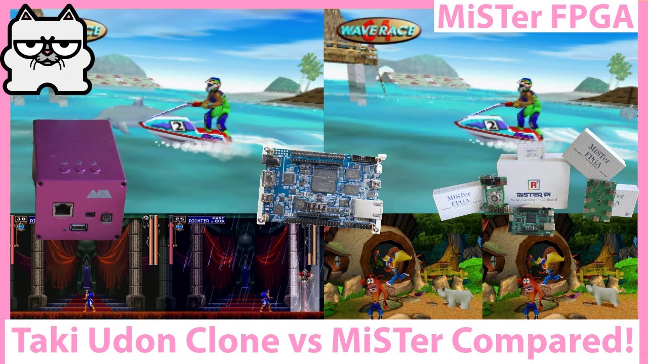 Taki Udon's Clone MiSTer FPGA Review Part 2! MiSTer Pi vs Terasic DE-10 - YouTube
