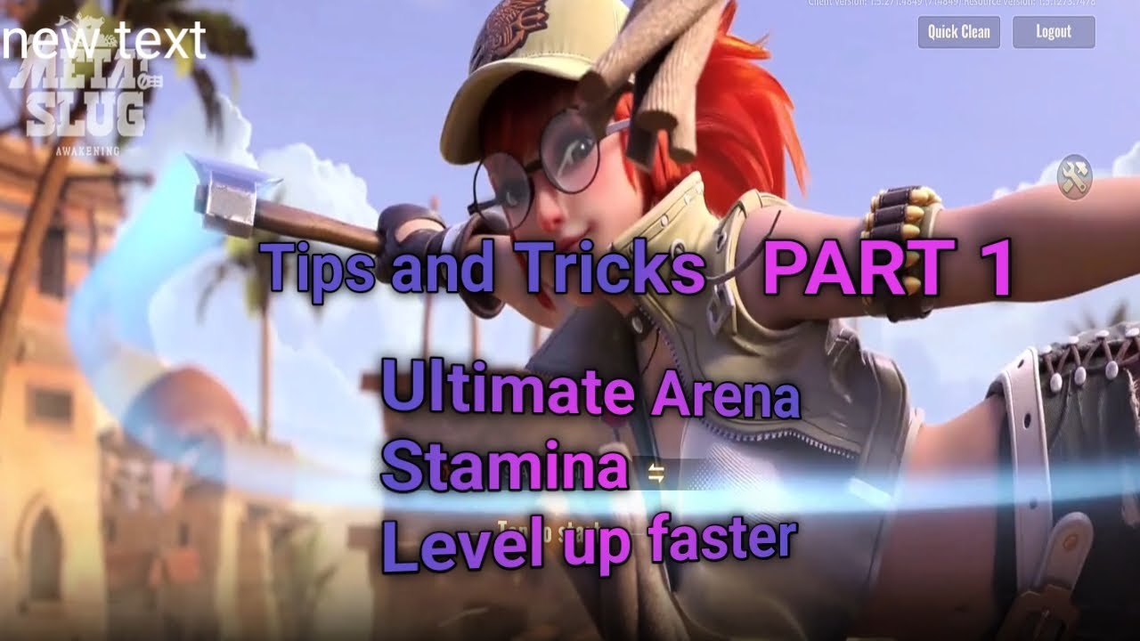Tips and Tricks Part 1 UA, Stamina Season 2 Metal Slug: Awakening - YouTube