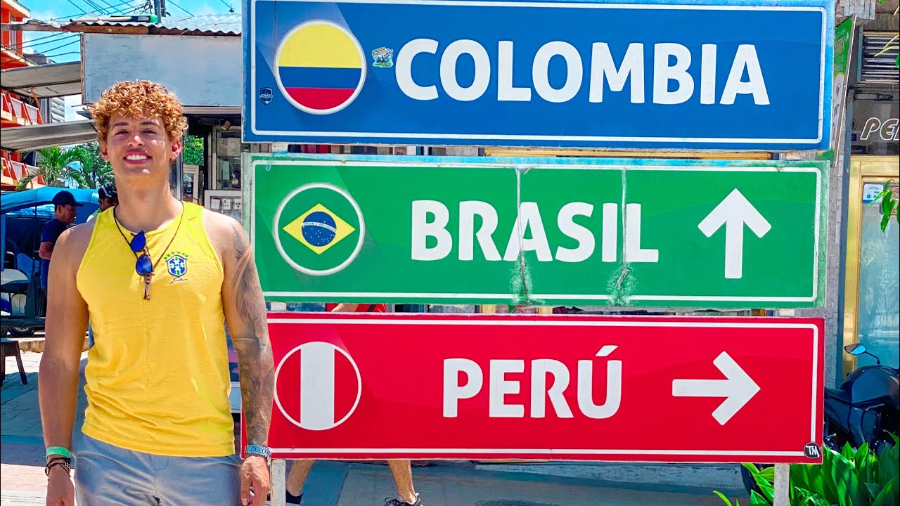 Como es LA TRIPLE FRONTERA AMAZÓNICA 🇧🇷🇨🇴🇵🇪 Brasil Colombia y PERÚ ...