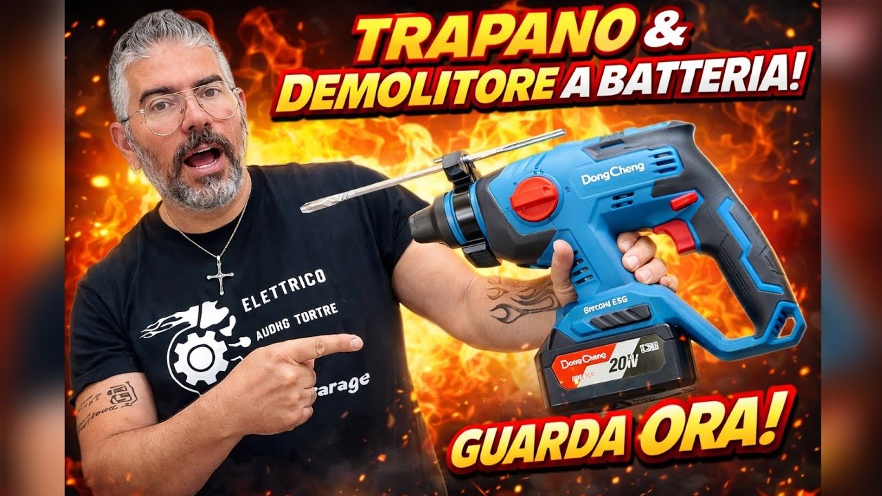 TRAPANO PERFORATORE DEMOLITORE DONGCHENG, UN TRAPANO PROFESSIONALE A ...