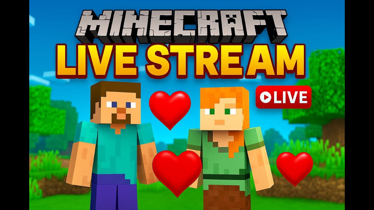 Minecraft survival live stream in #1 - YouTube