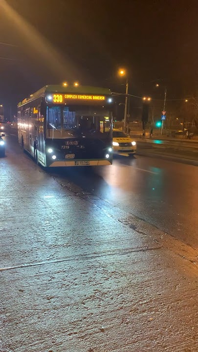 Autobuzele ZTE Granton #7219 și #7239 pe Liniile 330 și 335 - YouTube