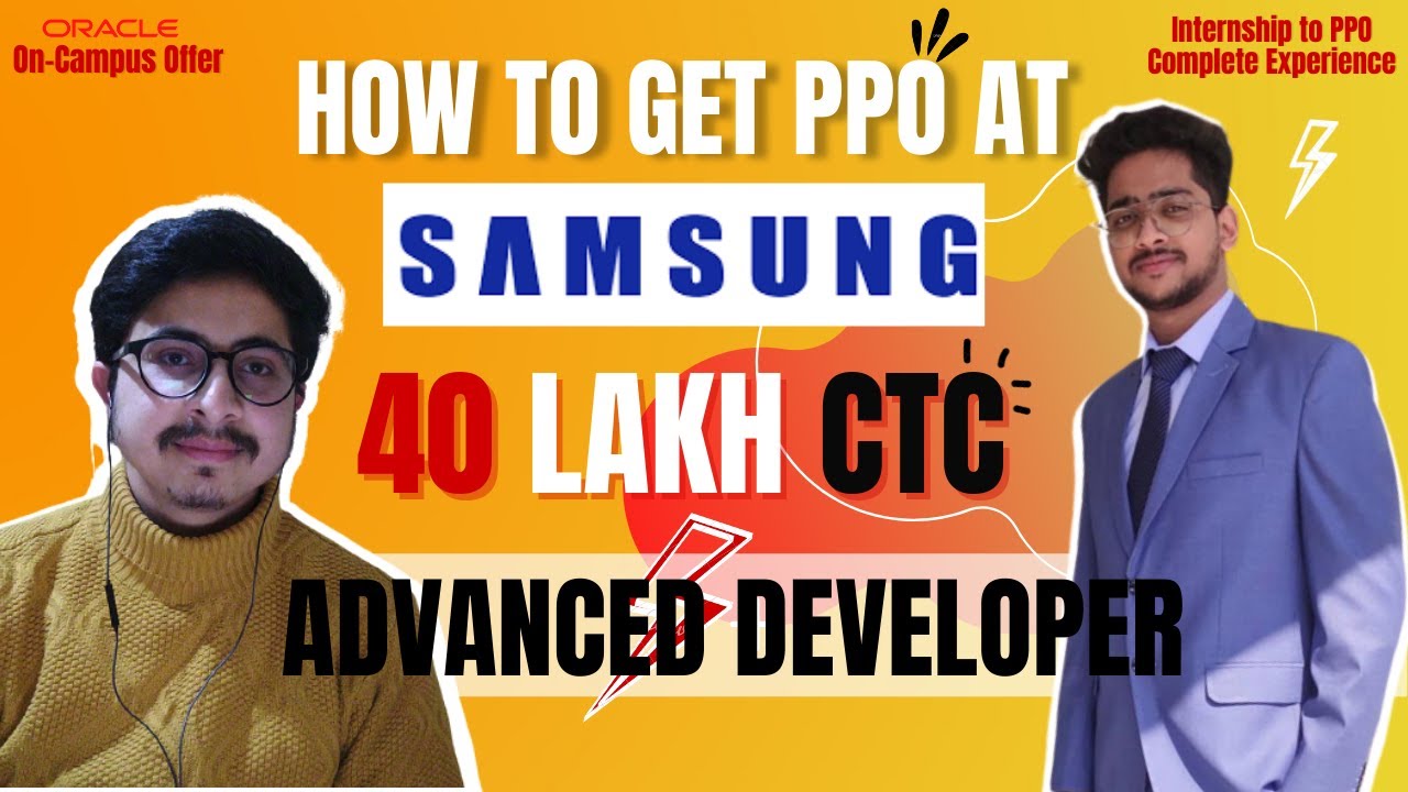 How to get a 40+ Lakhs CTC? 🔥 🤯|| Advance developer @SRIB || Internship to PPO complete journey ...