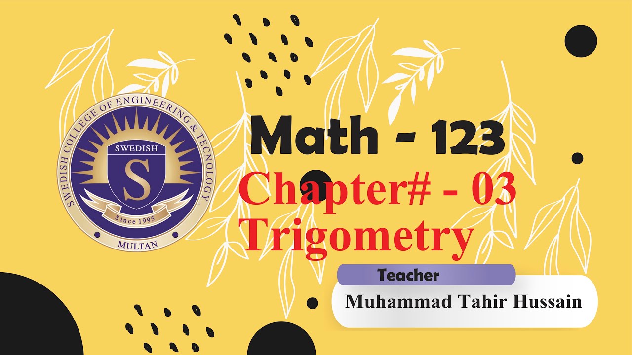 Math 123/112 Applied Mathemetics Ch-3 by Tahir Ch - YouTube