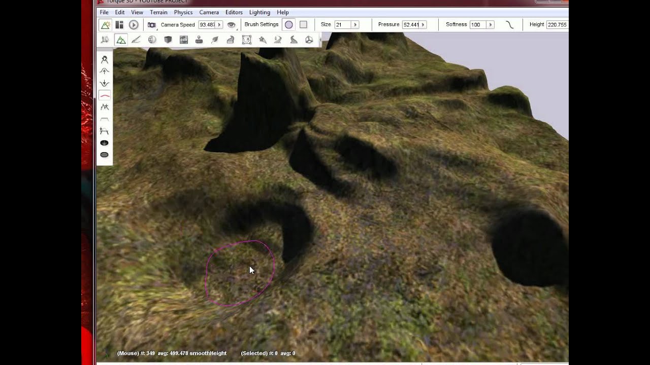 Torque3D Tutorial2-1: Terrain and Terrain Painter - YouTube