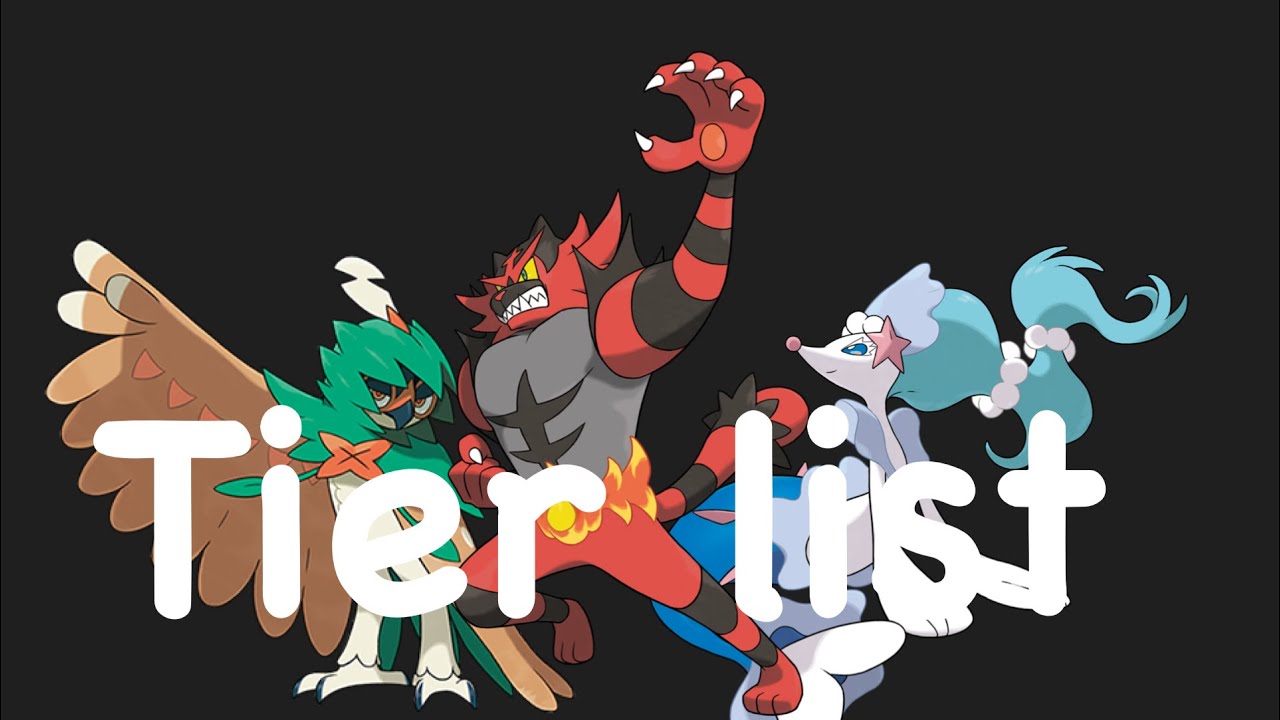 Pok mon Gen 7 Tier List YouTube pok-mon-gen-7-tier-list-youtube