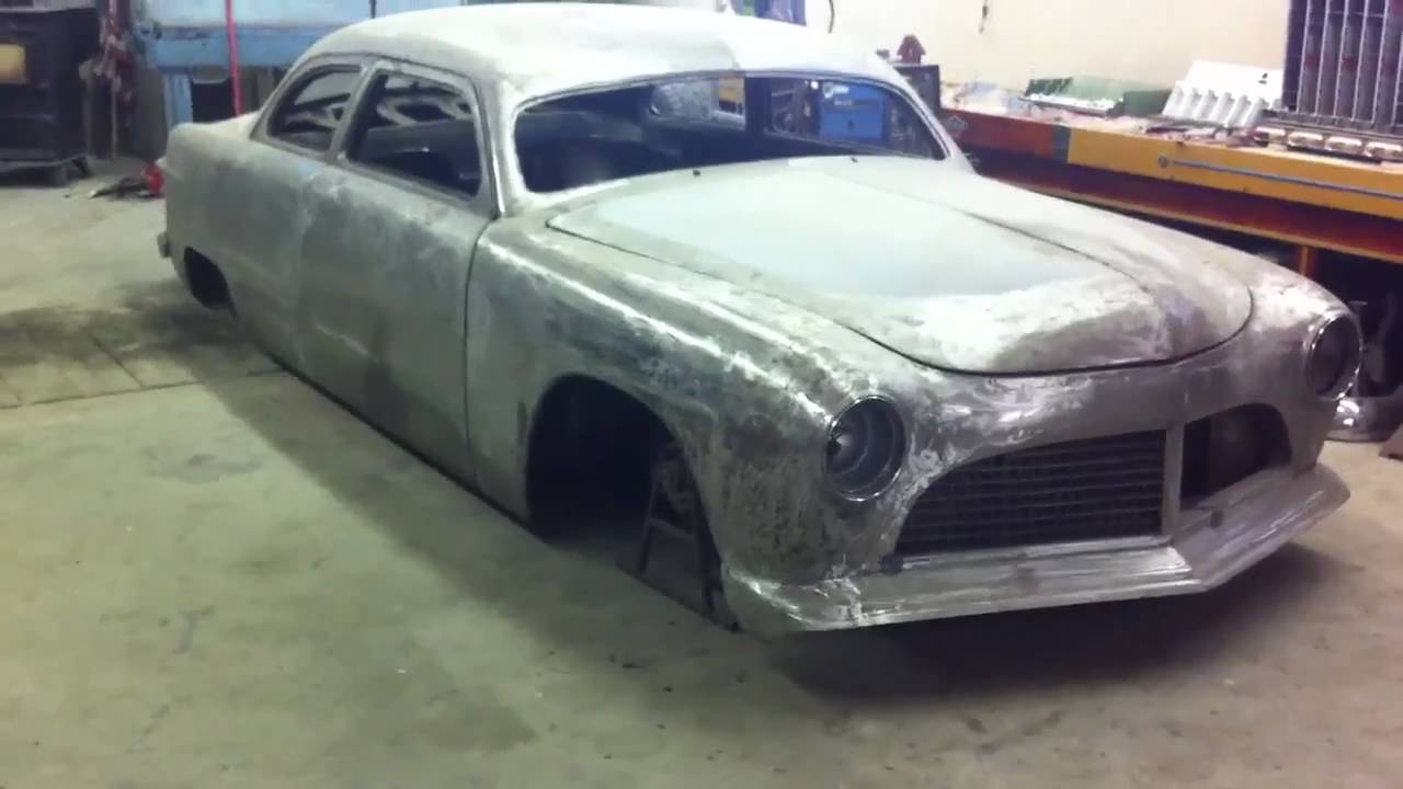 1949 ford street rod - YouTube