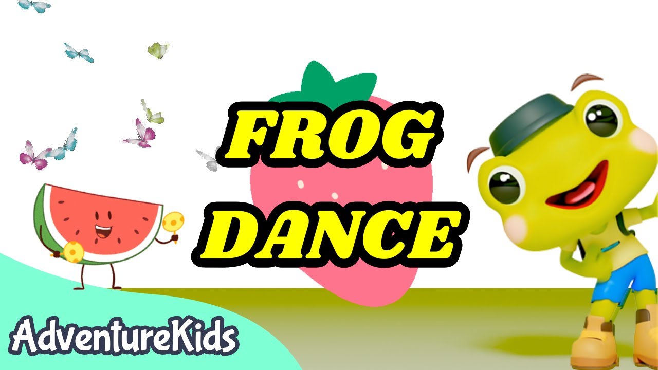 DANCE WITH RAY 🐸 #TUZELITY ADVENTURE KIDS FROG DANCE 🐸💗 | Kids Dance ...