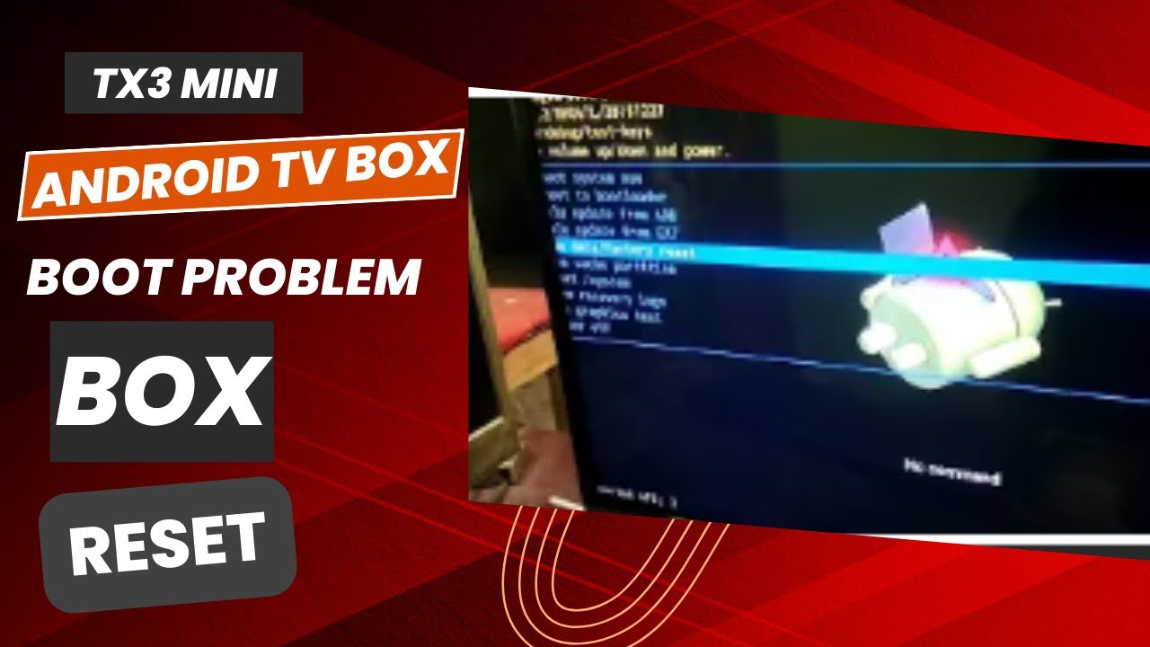 How to Reset Your TX3 Mini TV Box - YouTube