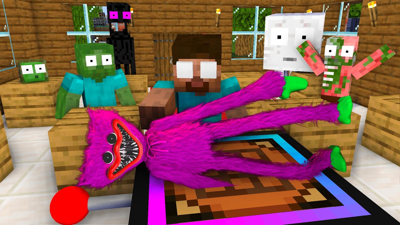 Monster School : KISSY MISSY CRAFTING CHALLENGE - Minecraft Animation ...