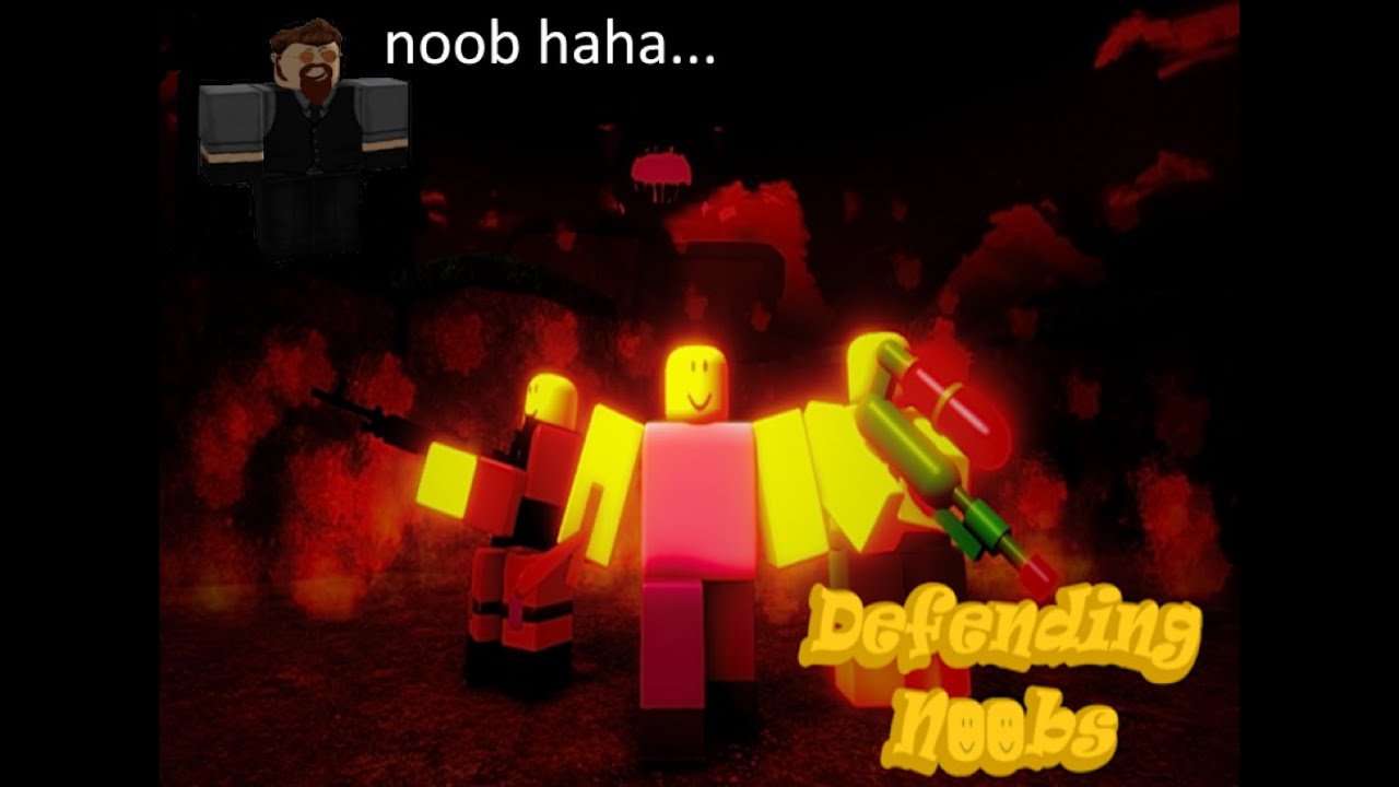 Defending Noobs - Tower Defense - YouTube