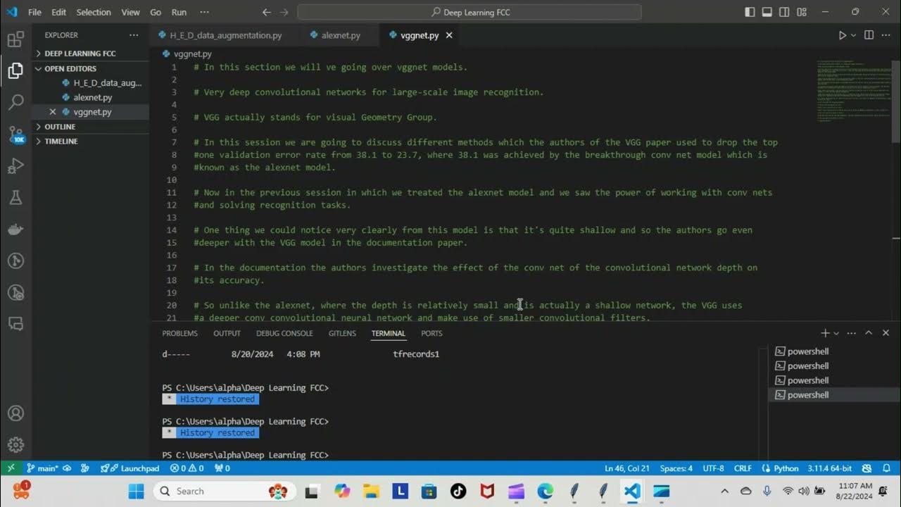 Python Papi / Tensorflow Day 191 - Building Neural Networks - Part 172 - YouTube