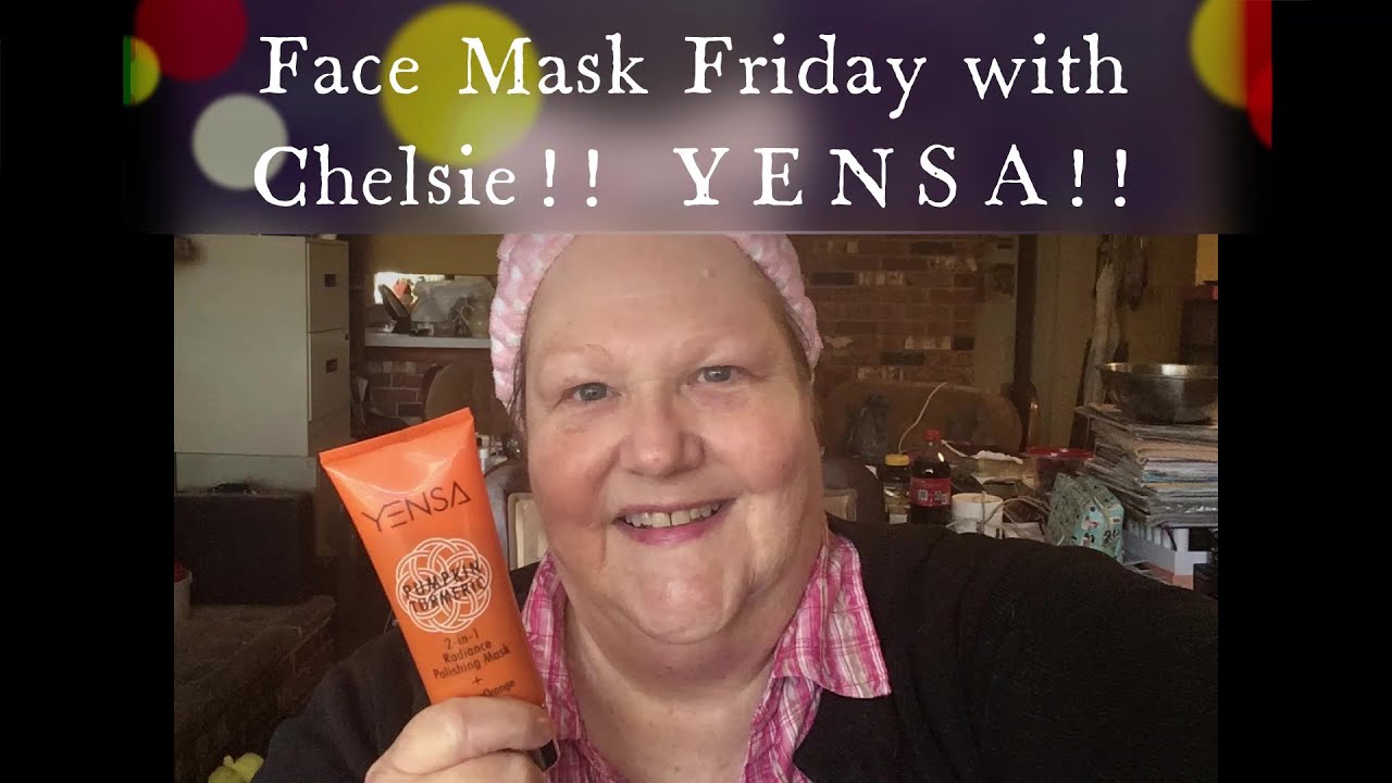 Face Mask Friday Collab with Chelsie Gainey! 11-18-22 YENSA PUMPKIN ...