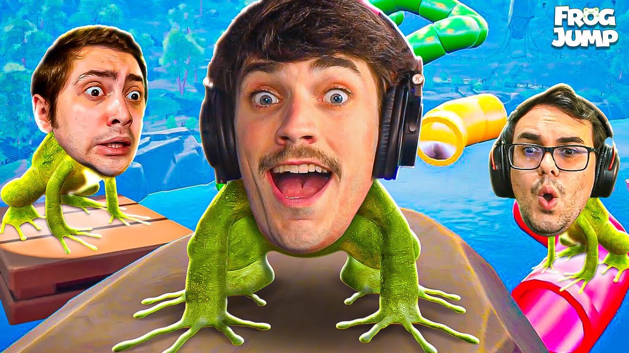 OS COLEGAS PRECISAM ESCALAR A TORRE | Frog Jump - YouTube