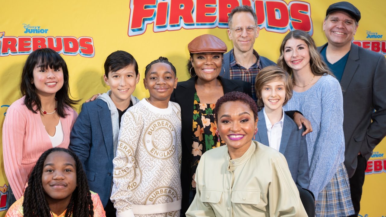 The Cast of Disney's "Firebuds" Celebrate First Responders Day at The ...