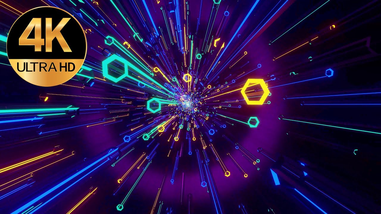 4k fast moving colorful spark Lights Background Edit (Free Video ...