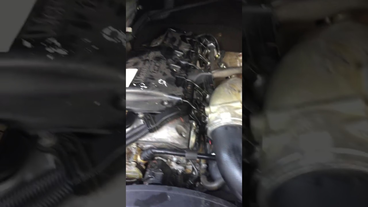 Dodge Mercedes Sprinter OM647 engine after rebuild, runs very smooth ...