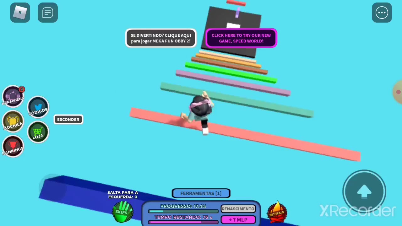 Parkour Mega Fun Obby! 😻 - YouTube