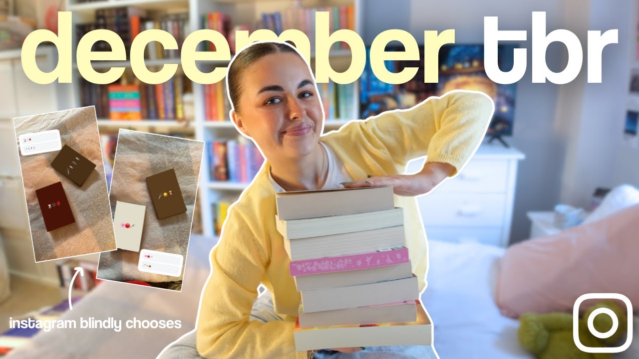 followers *blindly* pick my december tbr 🫙🎄 - YouTube