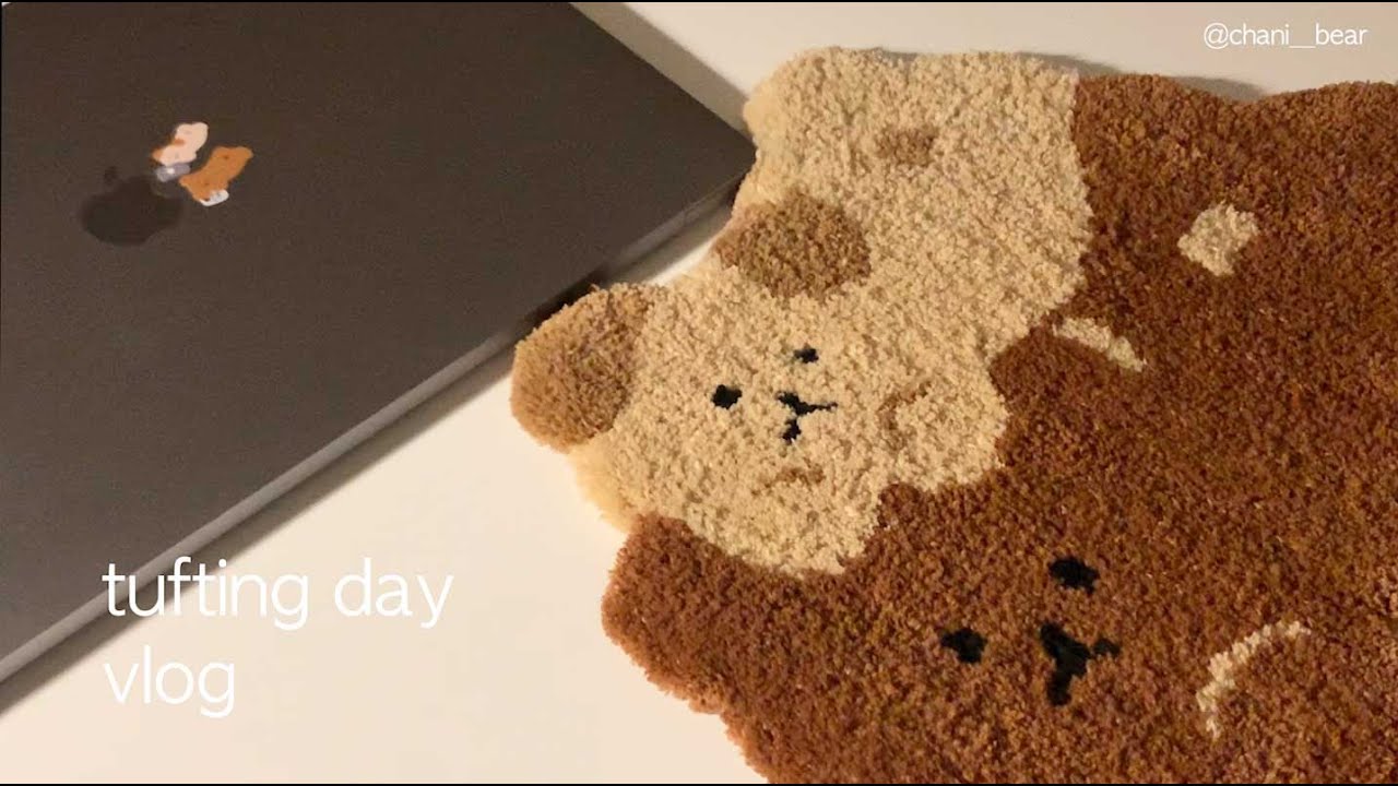 TUFTING DAY!🔫 요즘 핫한 터프팅! 저도 배우고 왔습니다🐻🎶 귀여운 러그 만들기 / 터프팅 원데이클래스, 터프팅건 정보 ...