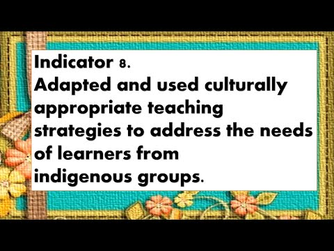 COT Indicator 8 SY 2023 2024 Explained - YouTube