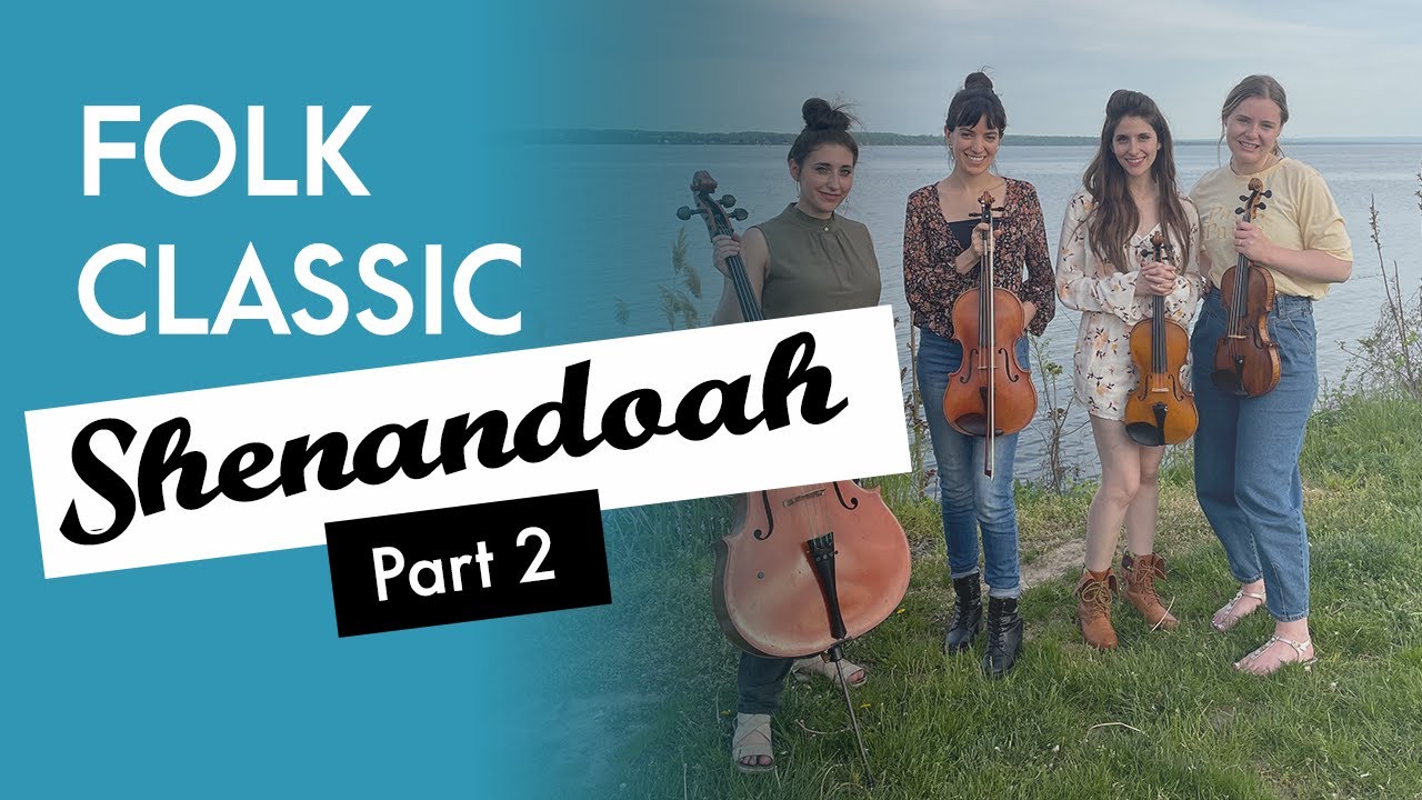 Shenandoah - American folk song - instrumental 🌲 🛶 - calm, soothing ...