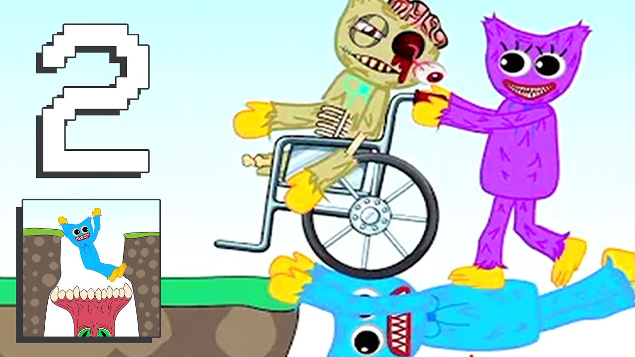 Hugy's Funny Animated Story - PART 2 All levels 15-25 - YouTube