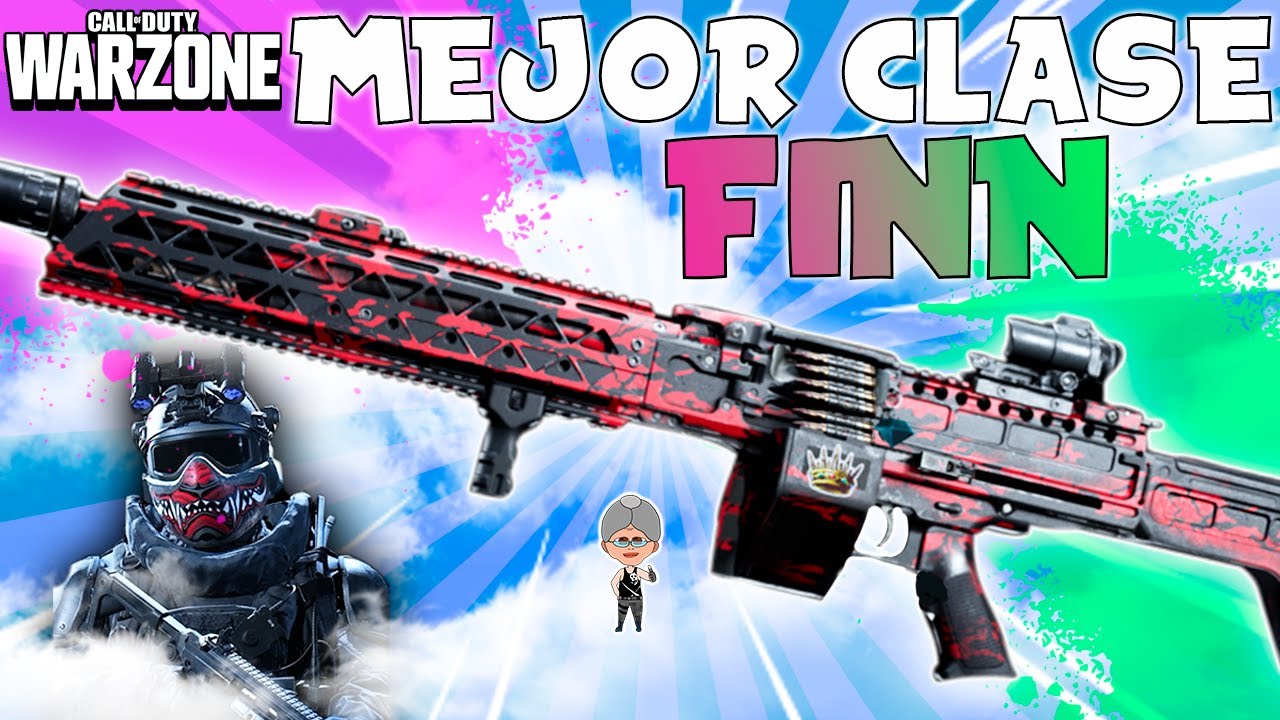Así es LA MEJOR CLASE para la FiNN en WARZONE / MODERN WARFARE MEJOR ...