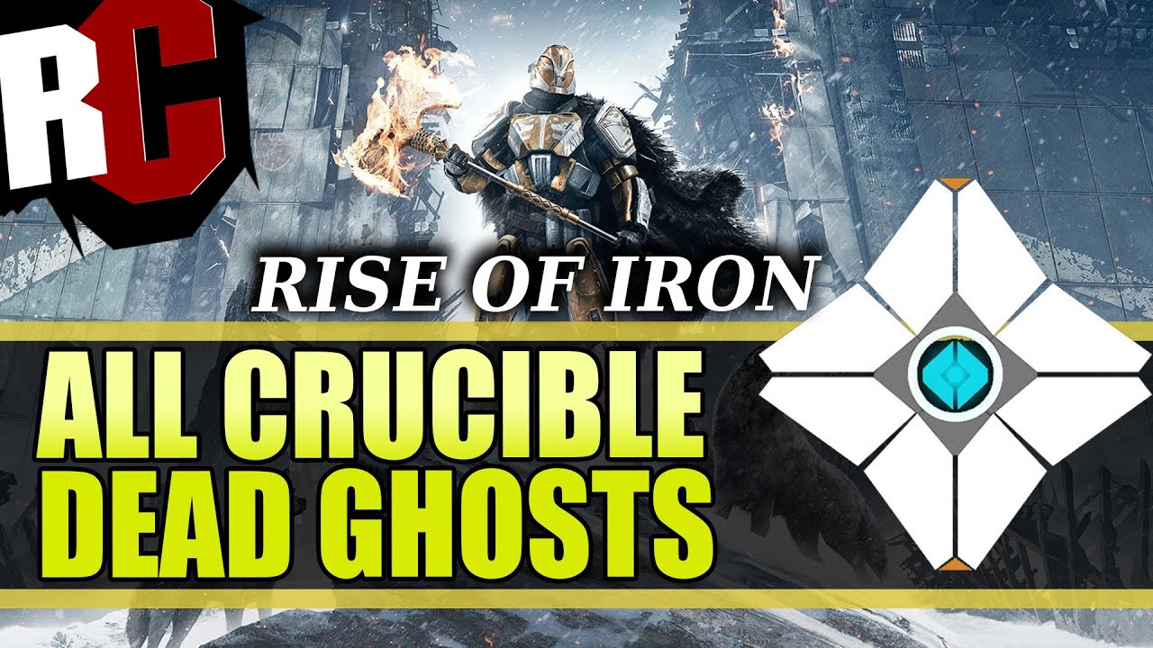 All Crucible Ghost Fragments in Destiny Rise of Iron (Destiny RoI Dead ...
