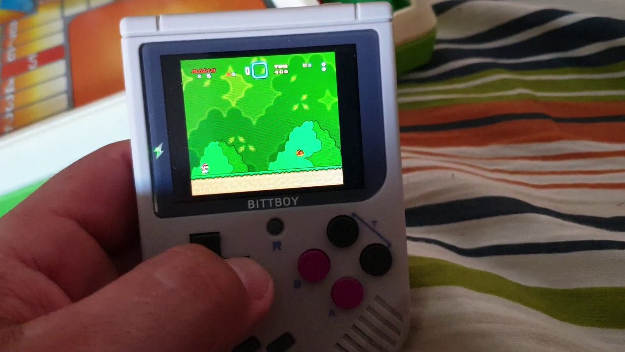 BittBoy v3.5 - SNES, NES, GB, ETC ROM's - YouTube