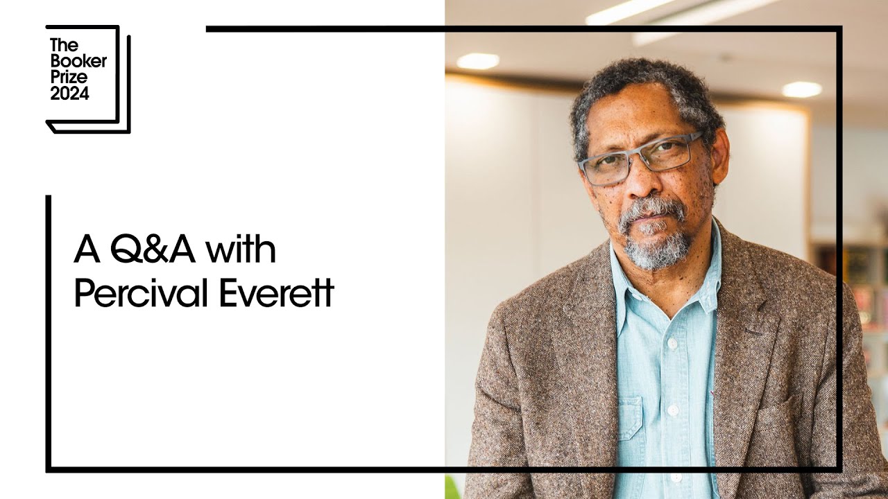 A Q&A with Percival Everett | The Booker Prize - YouTube