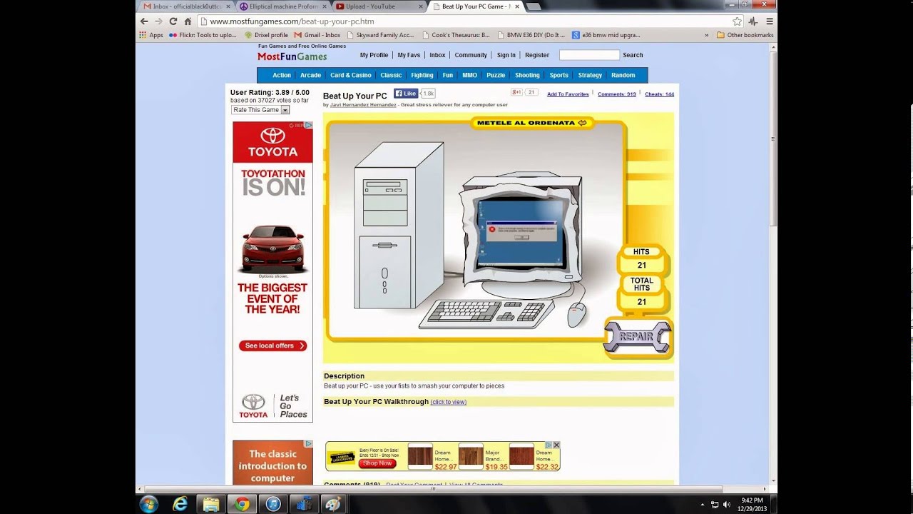Beat Up Your PC - YouTube