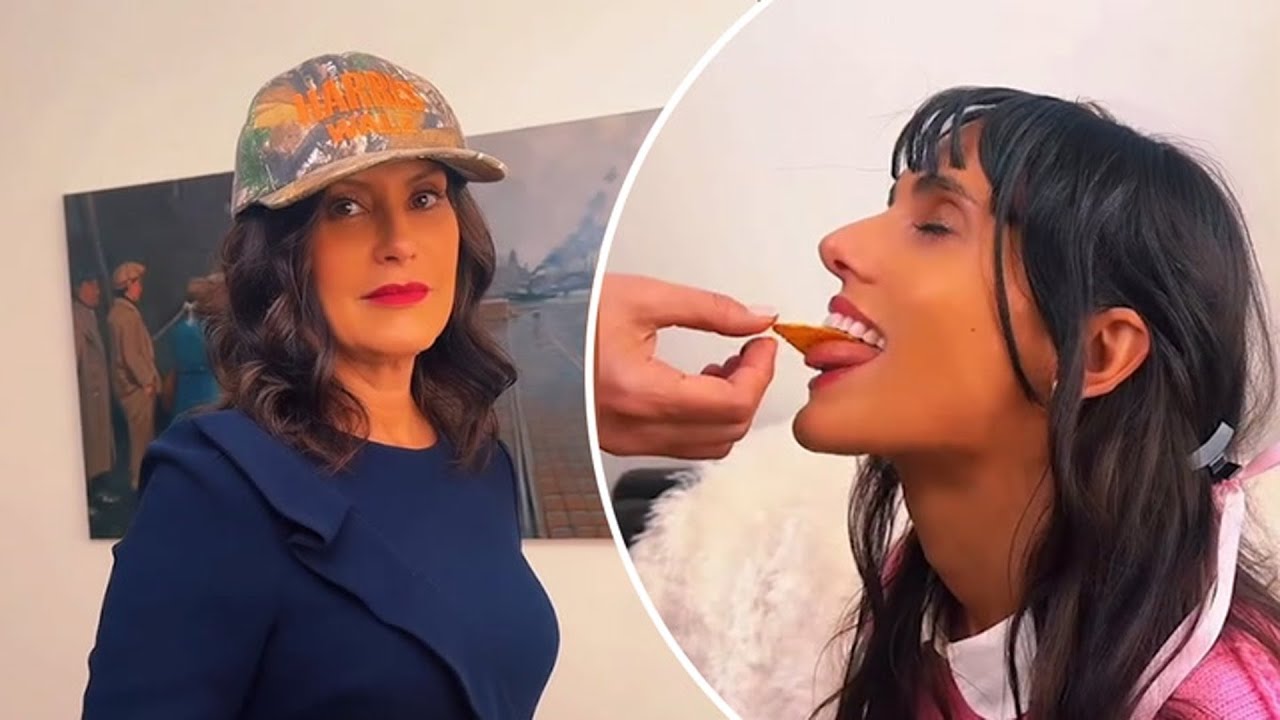 Michigan Gov. Gretchen Whitmer feeds Doritos to left-wing influencer in ...
