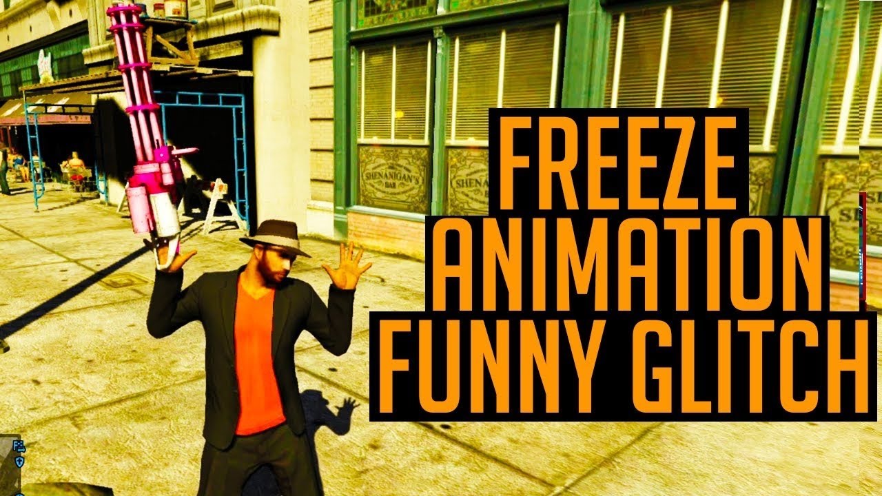 GTA 5 HOW TO DO THE ANIMATION FREEZE GLITCH ONLINE - YouTube