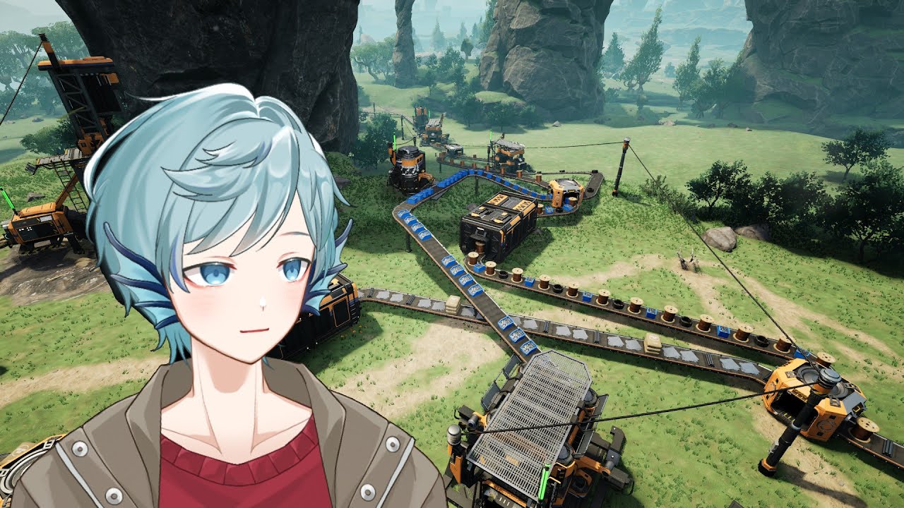 【Satisfactory 】 Conveyor Belt mess - YouTube