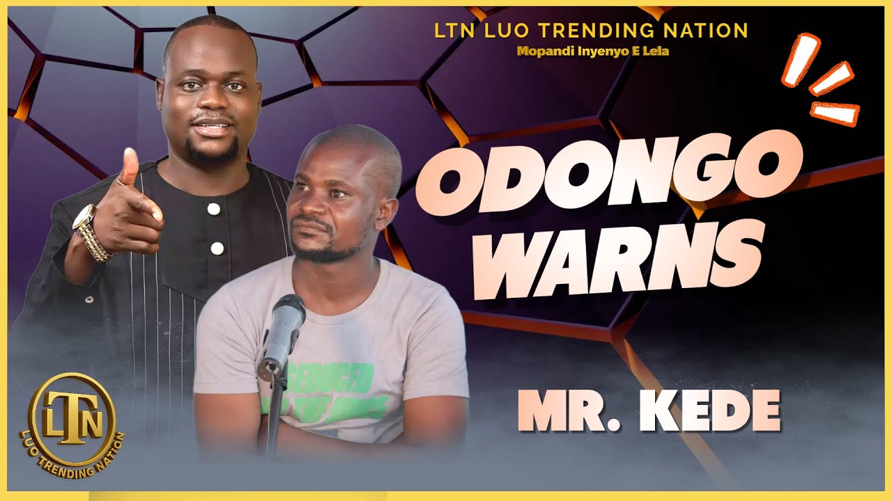 ODONGO SWAGG WARNS MR KEDE AND ZACK OPONDO - YouTube