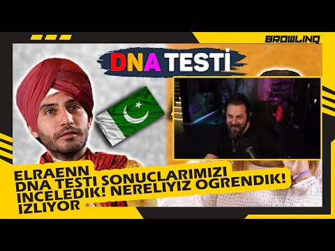 Elraenn - Dna Testi Sonuçlarımızı İnceledik! Nereliyiz Öğrendik! | Tepkikolik İzliyor