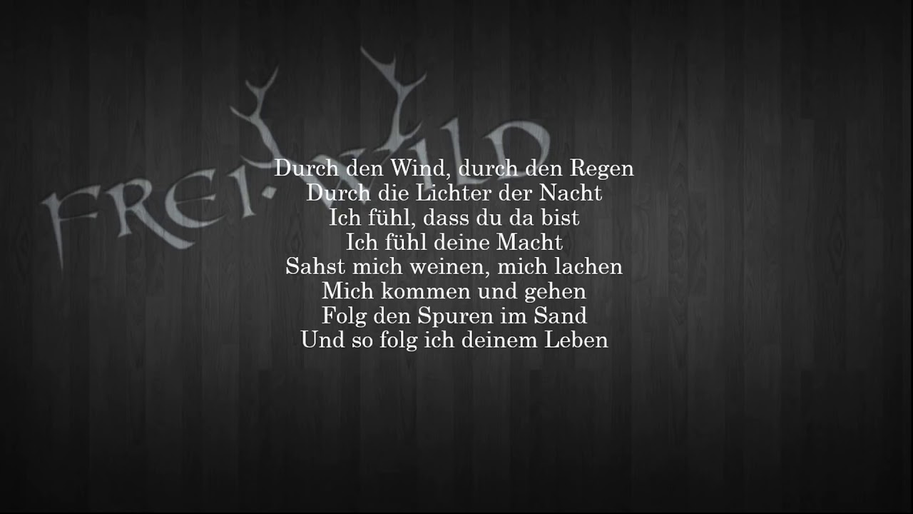 Durch den Wind durch den Regen - YouTube