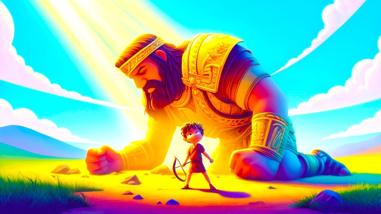 David and Goliath: A Tale of Faith and Courage #jesus #god #davido ...